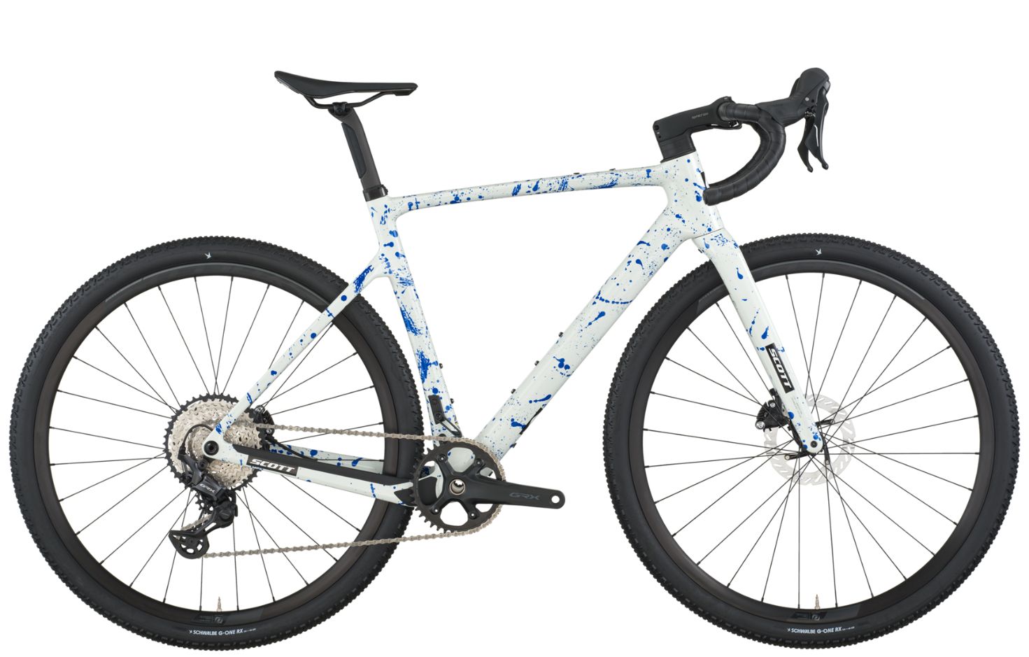 ΠΟΔΗΛΑΤΟ SCOTT ADDICT GRAVEL 30 WHITE / SPLATTER BLUE 2026